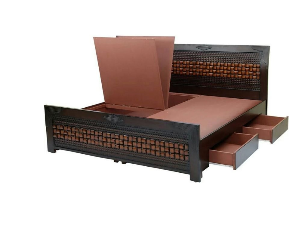 Wooden Bed -Grid » The Sofa Makers